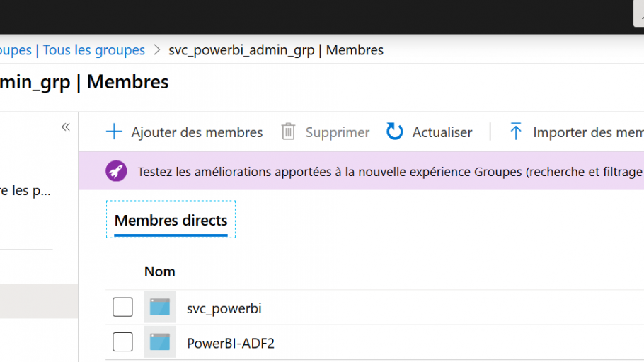 Power Bi Rest Api Authentification App Only Microsoft Data Platform Et Azure